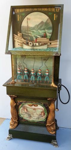 Buying antique arcade machines